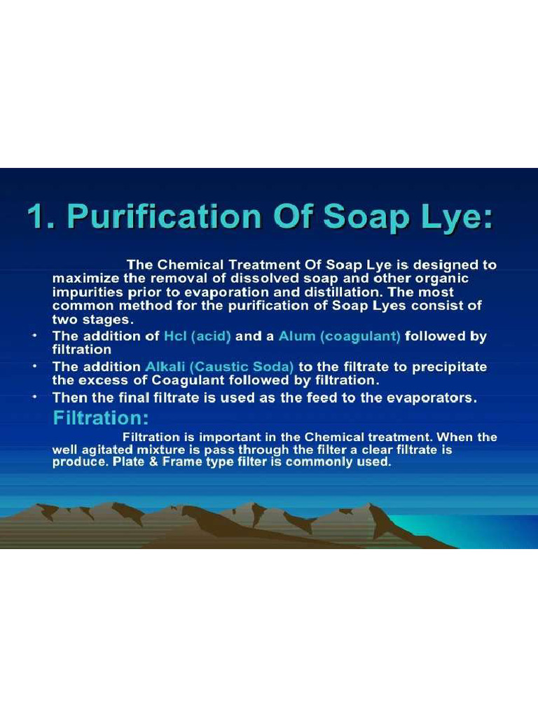 Glycerine Distillation Plant | PDF