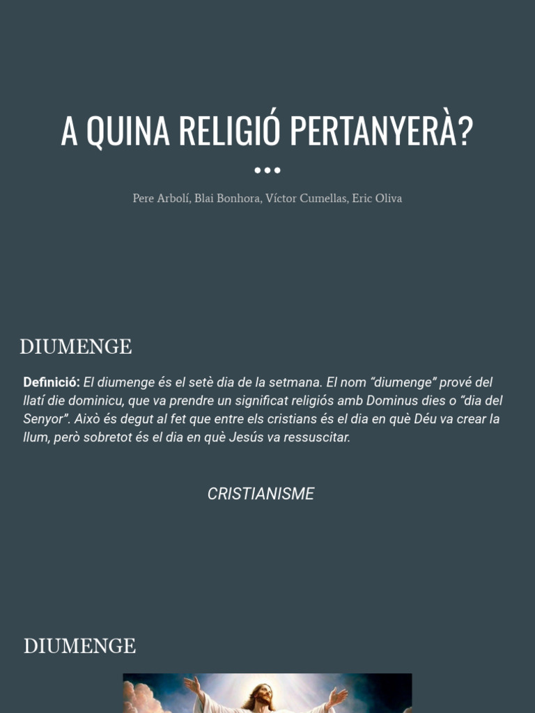 Religió | PDF