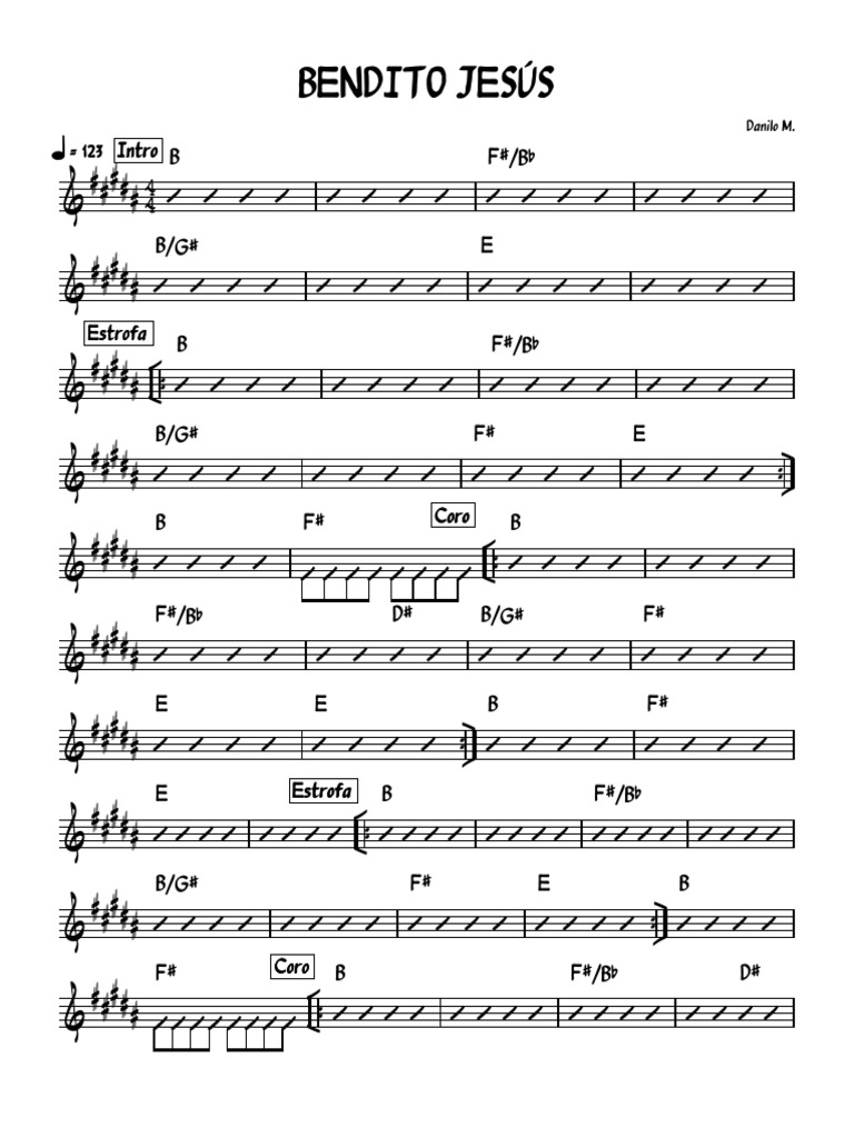 Bendito Jesús | PDF