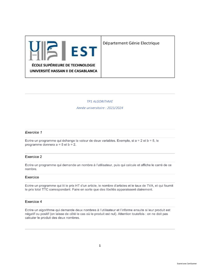 TP1 Info M2B S1 2023 2024 | PDF