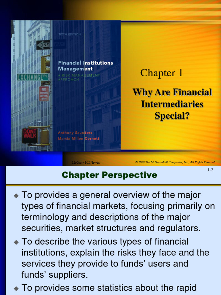 Chap001 Why Are Financial Intermediary Important | PDF | Stocks ...