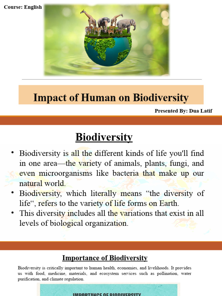 Human Impact on Biodiversity Explained | PDF | Biodiversity | Invasive ...
