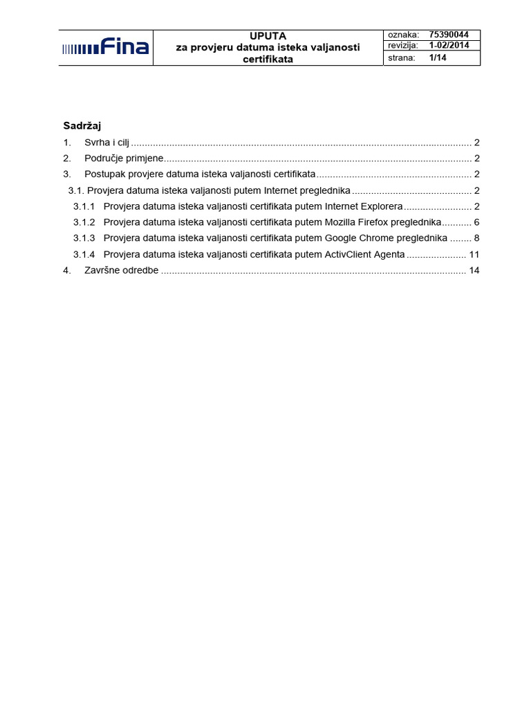Uputa Istek | PDF Uputa Istek | PDF