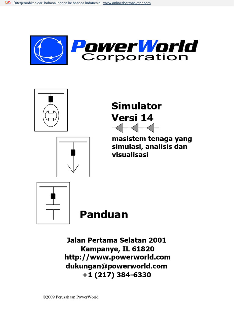 Tutorial Simulator PowerWorld Versi 14 | PDF
