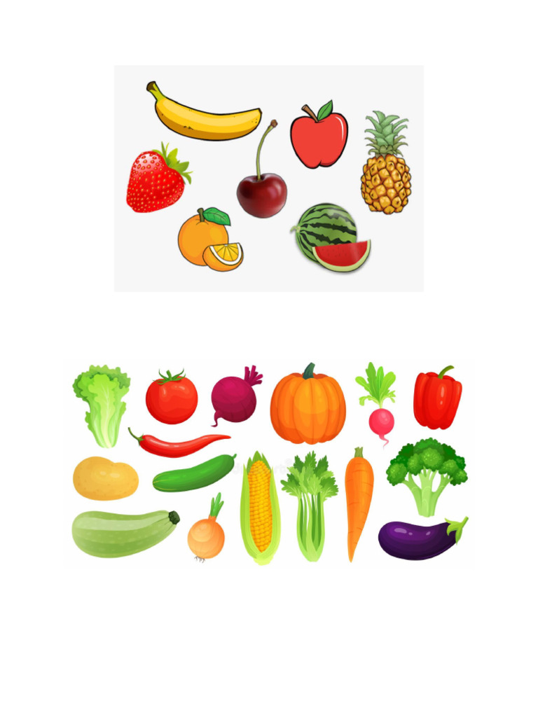 Caleb Assignment (Fruits&vegetables) | PDF