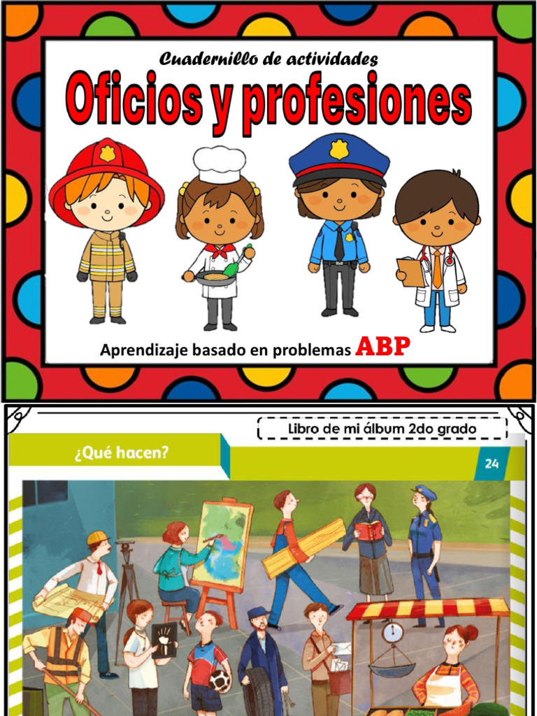 Cuadernillo de Oficios y Profesiones | PDF