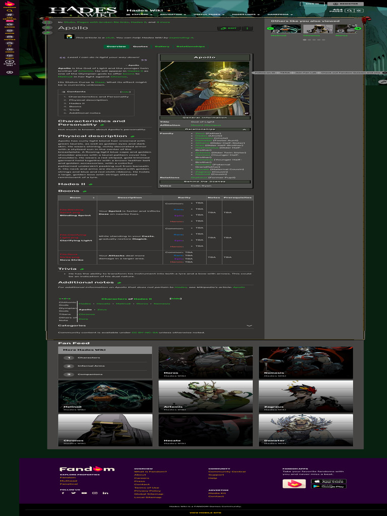 Apollo Hades Wiki Pdf