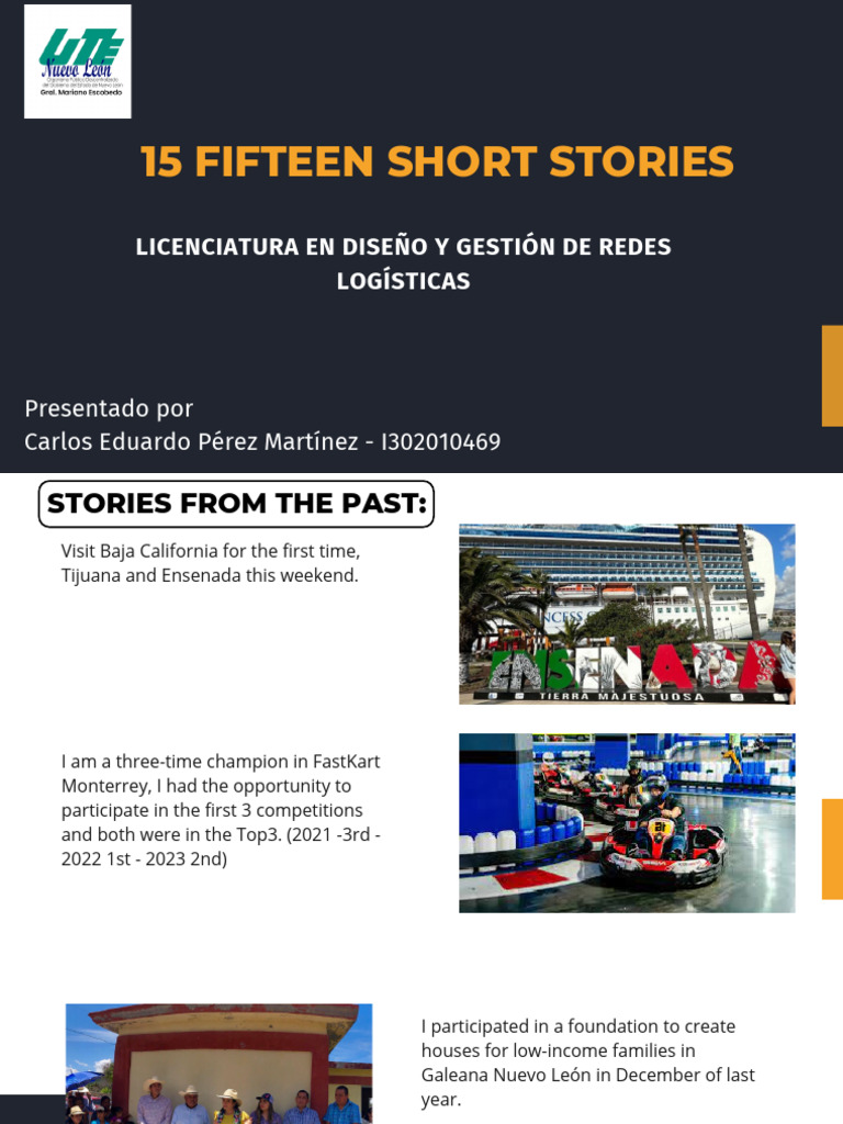 Personal Journey: Stories of Growth | PDF