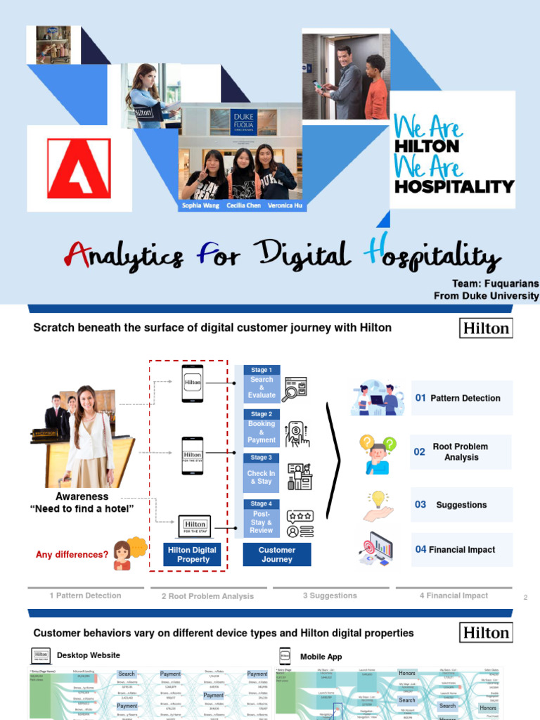 Adobe Analytics Challenge - Hilton | PDF