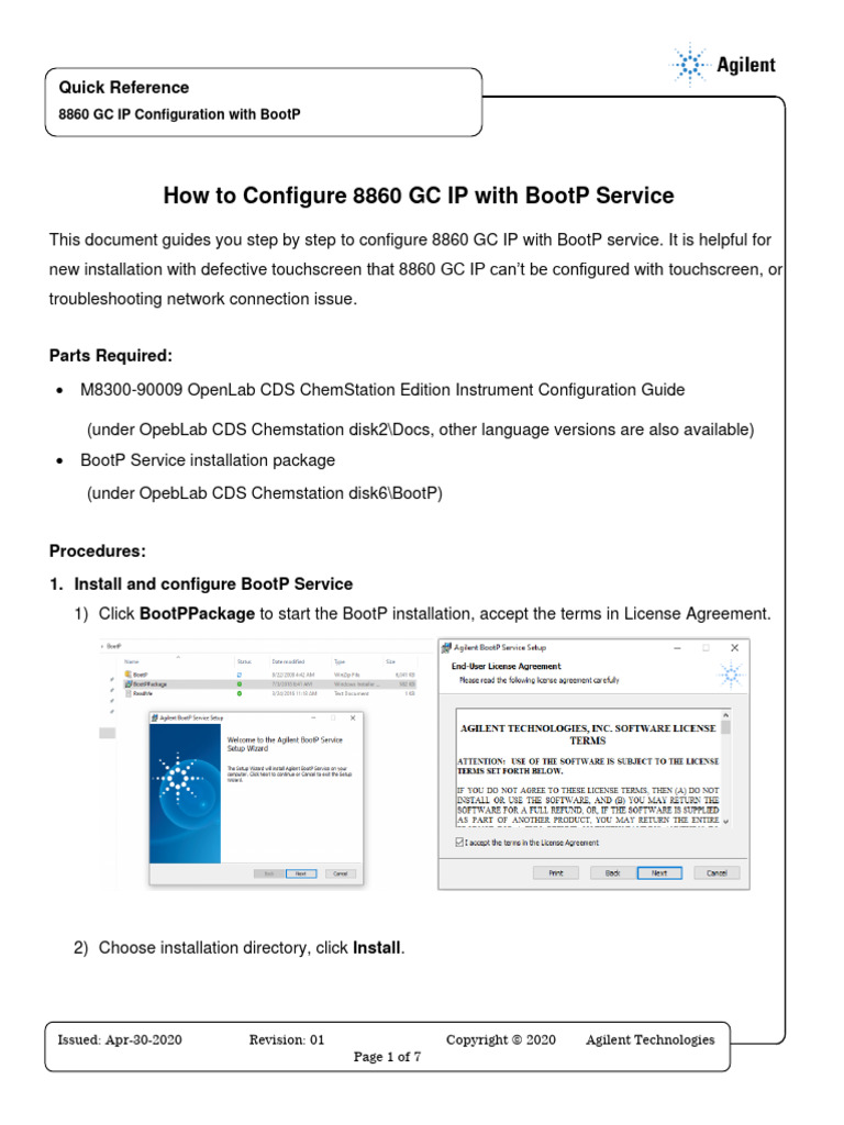 8860 IP Configuration With BootP Service | Download Free PDF | Ip ...