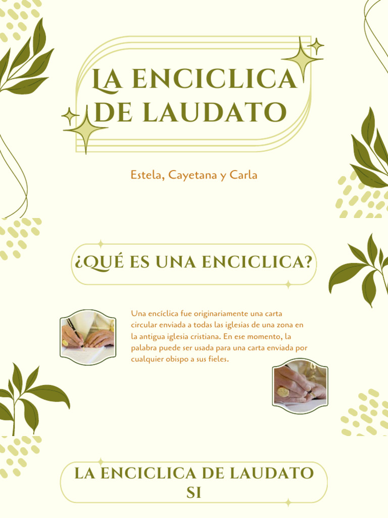 La enciclica de laudano | PDF