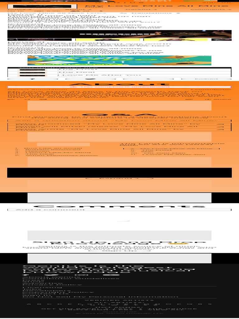 Mitski - My Love Mine All Mine Lyrics Genius Lyrics | PDF | Recorded ...