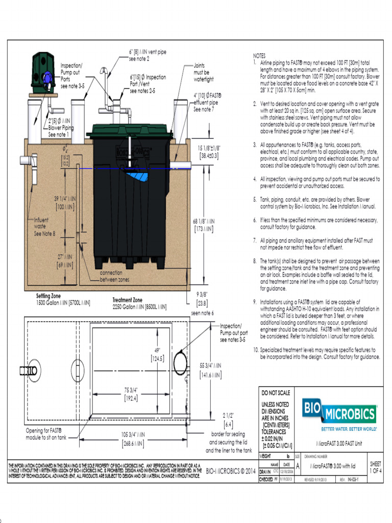 MicroFAST 3.00 FAST Unit | PDF | Pipe (Fluid Conveyance) | Plumbing