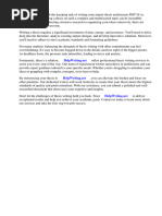 Thesis Introduction Writing Guide | PDF