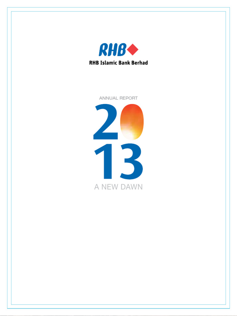 rhb islamic bank 2013 | PDF