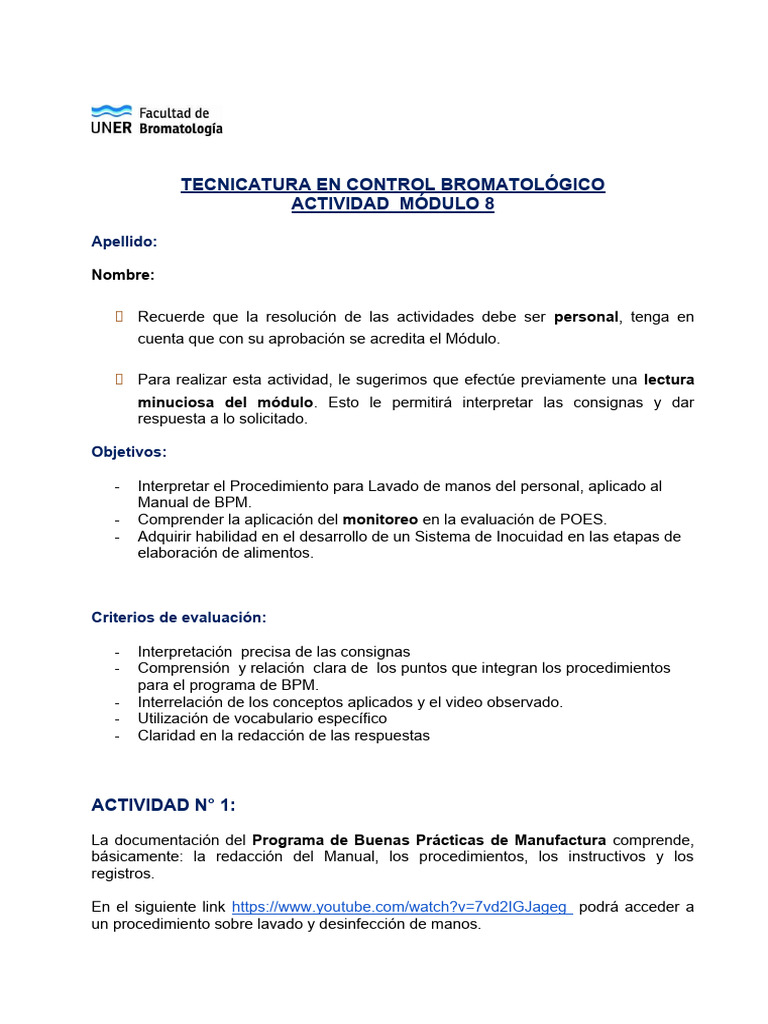 Activ. Módulo 8 | PDF