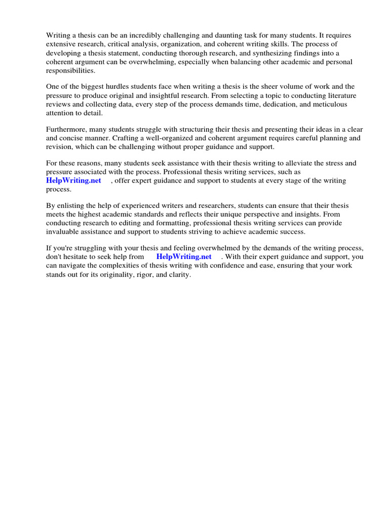 Thesis Recommendations Section | PDF