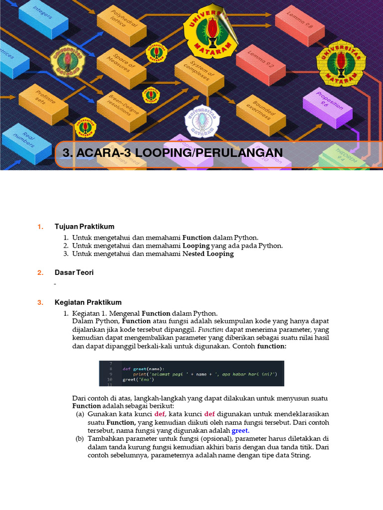 Modul Praktikum Alpro 2022 Acara 3 | PDF