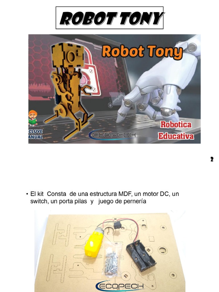 Manual Robot TONY | PDF