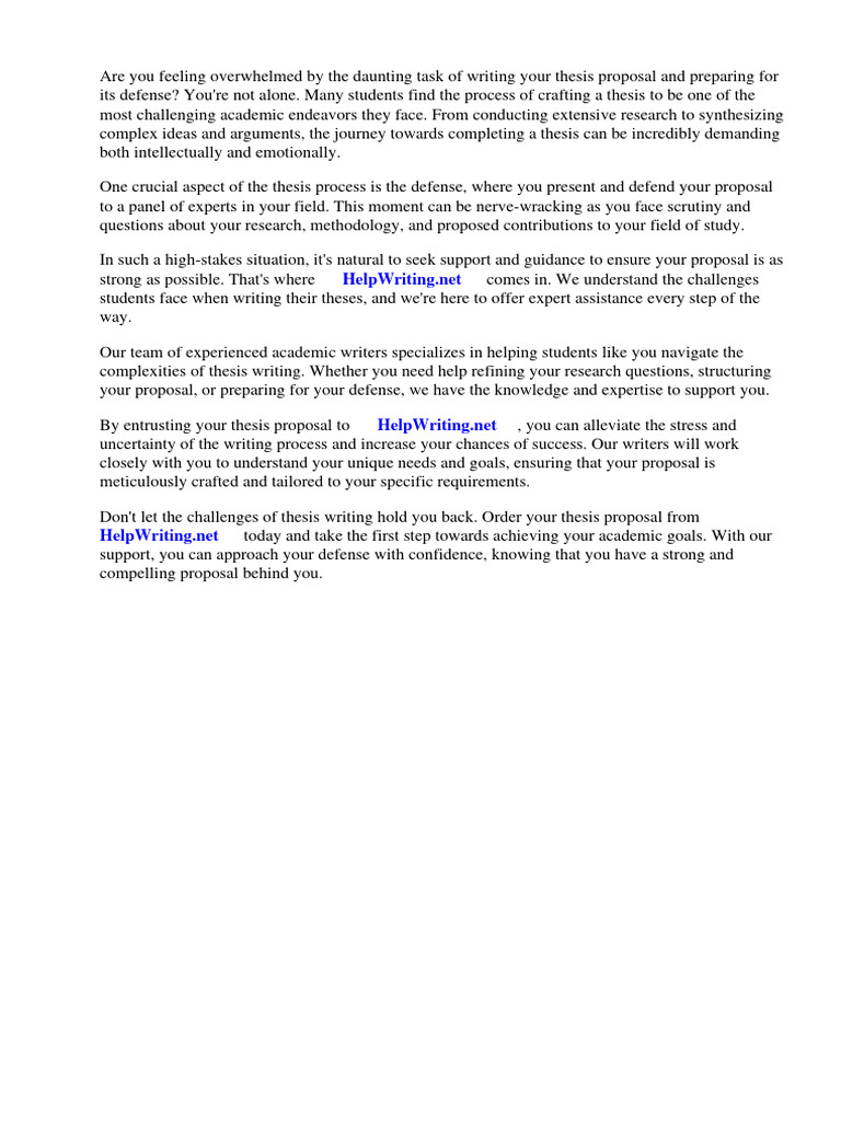 Opening Prayer For Thesis Proposal Defense | PDF | Computer Network ...