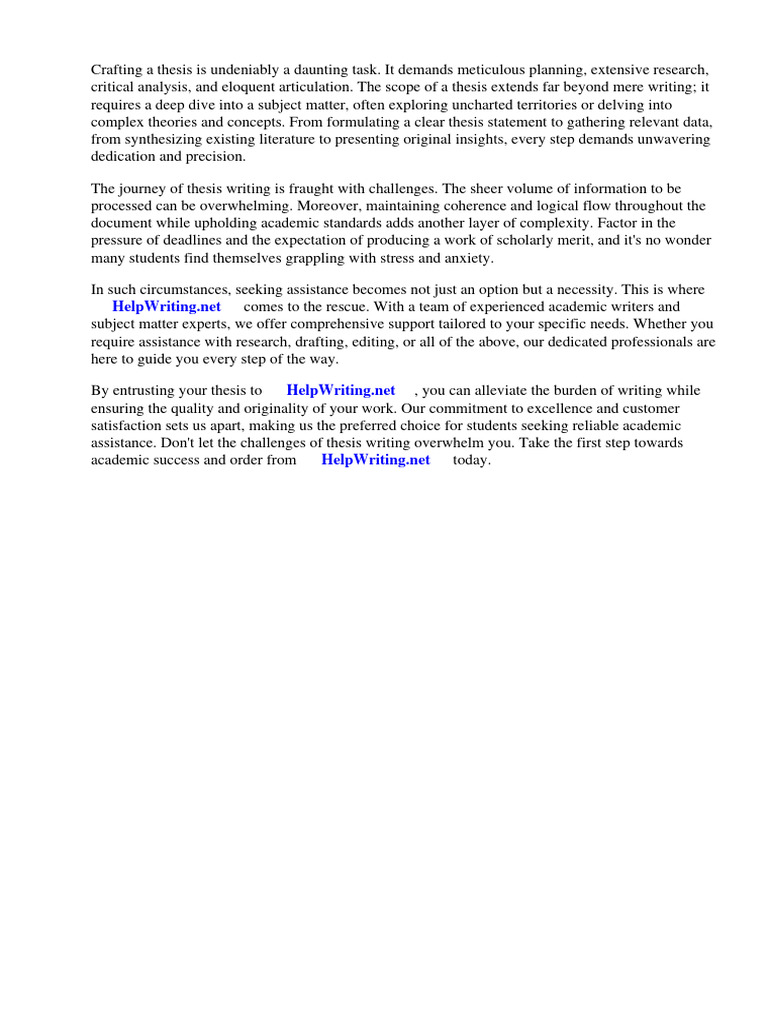 Thesis Scope | PDF | Thesis | Scientific Method