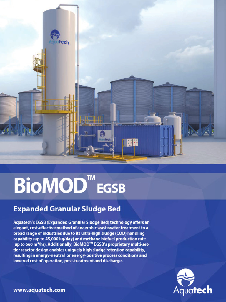 BioMOD EGSB Brochure | PDF | Anaerobic Digestion | Water Pollution