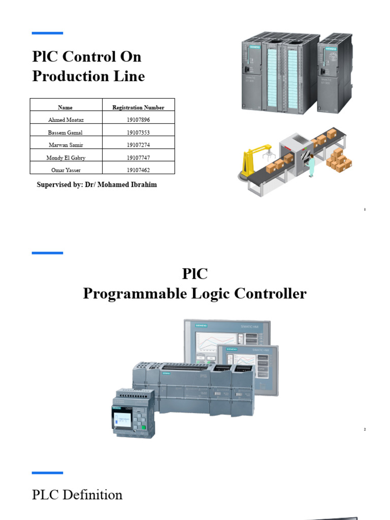 PLC Production Line | PDF