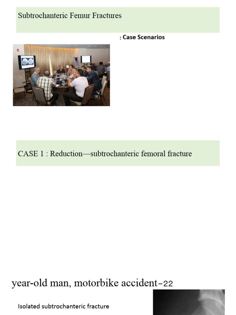Subtroch Fractures | PDF | Skeletal System | Surgical Specialties