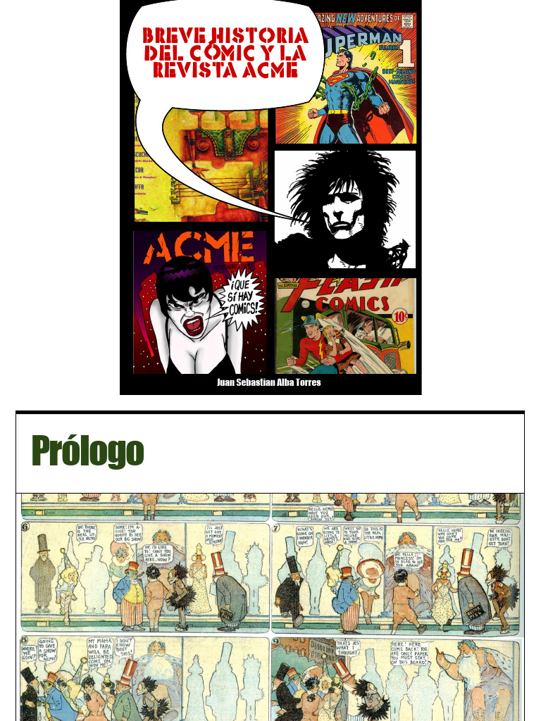 Breve historia del cómic colombiano | PDF | Cómics | Comics Marvel