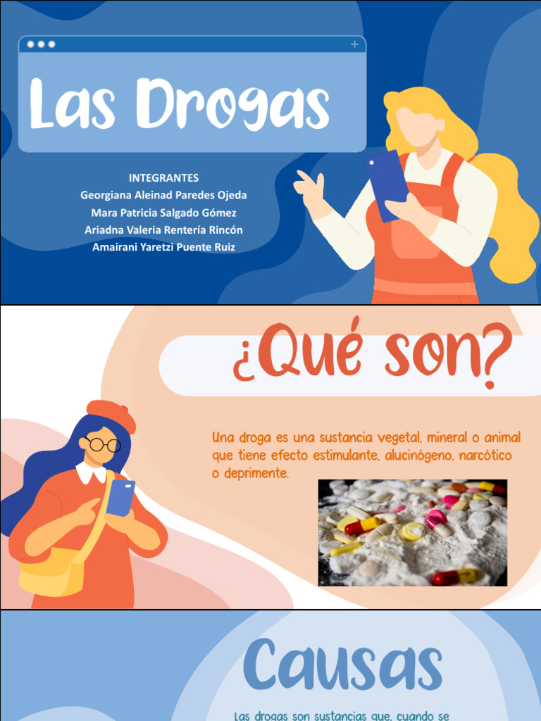 Las Drogas | PDF | La dependencia de sustancias | Drogas