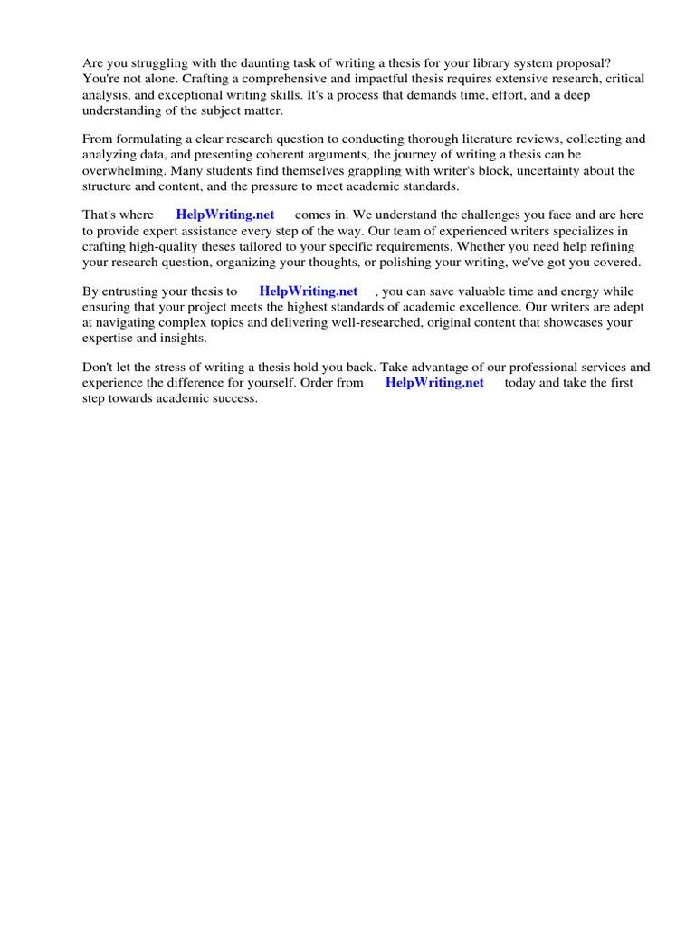 Thesis Library System Proposal | PDF | Libraries | Information