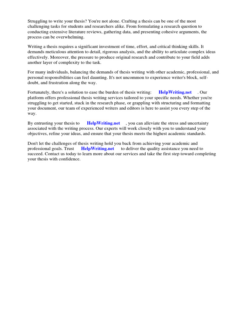 Writing Thesis Quotes | PDF | Thesis | Cognition