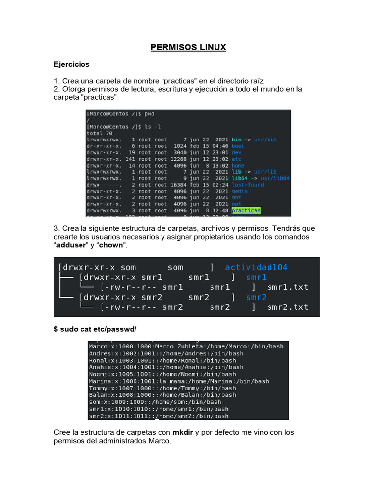 Permisos Linux Pdf