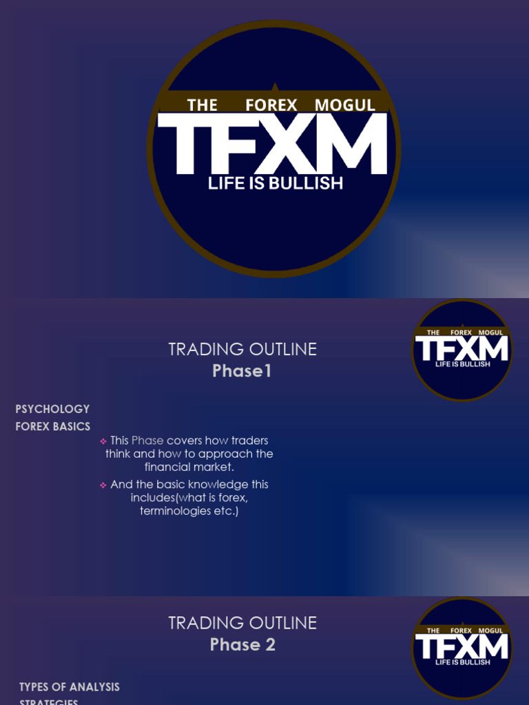TFXM Training Outline | PDF