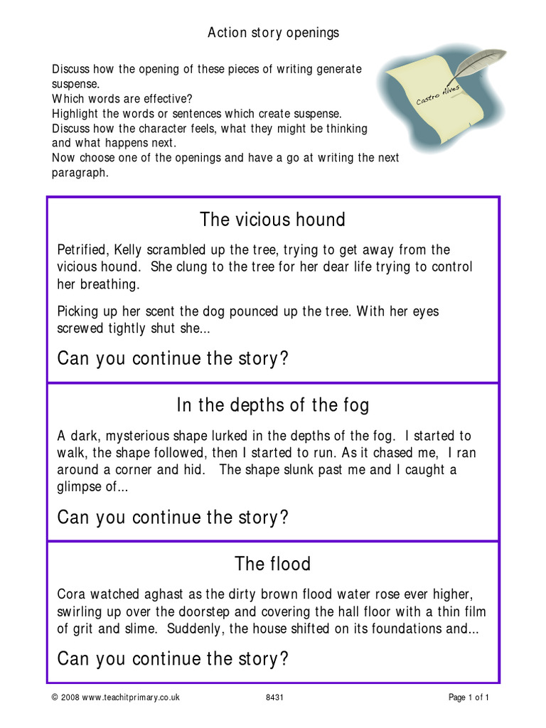 Encounter with a Vicious Hound | PDF | Language Arts & Discipline ...