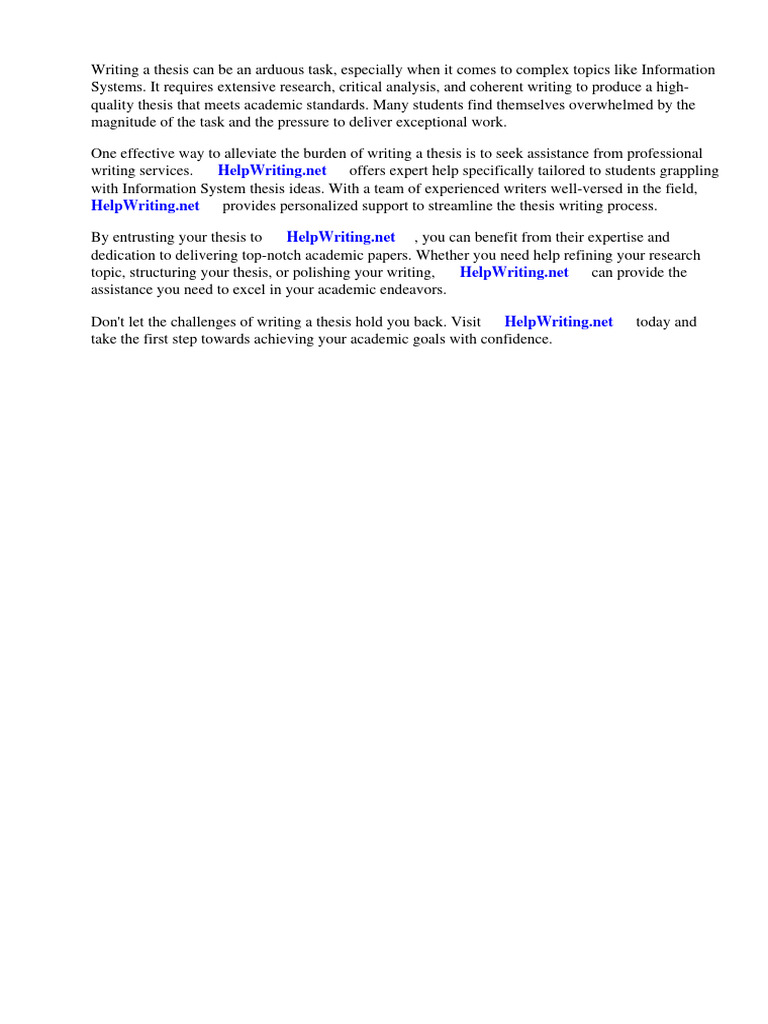 Information Systems Thesis Help | PDF | Thesis | Android (Operating System)