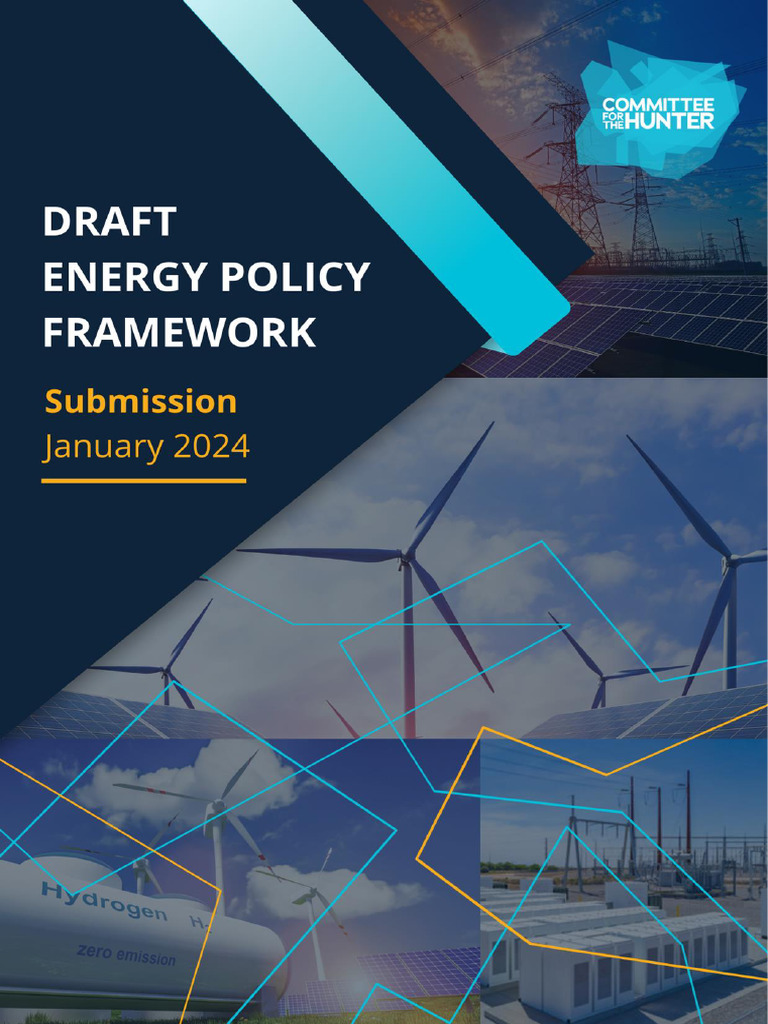 Hunter Submission on Energy Framework | PDF