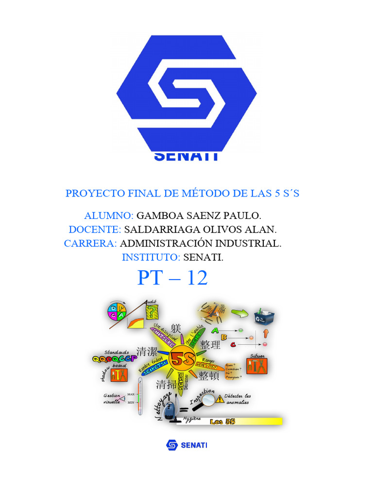 Proyecto Final - El Método de Las 5 S S | PDF