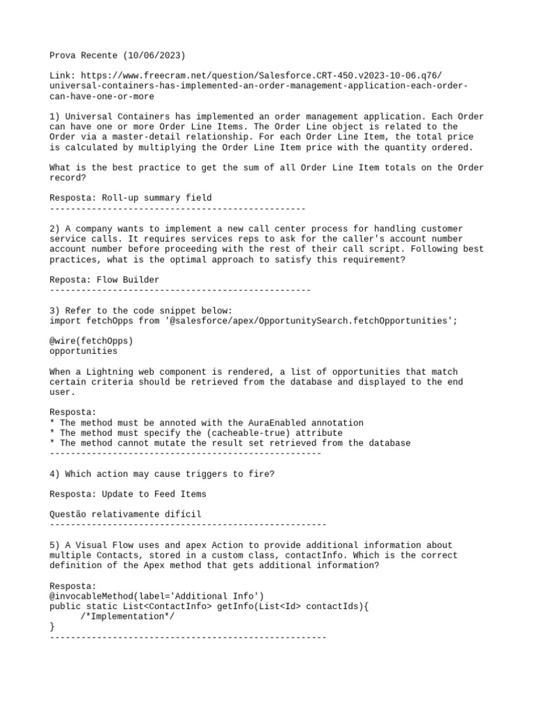 Prova Mais Recente | PDF | Databases | World Wide Web