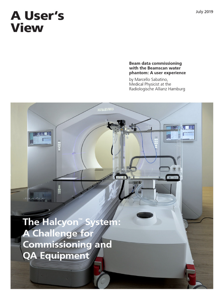 PTW Whitepaper Halcyon EN Screen 07-2019 | PDF | Radiation Therapy | Particle Accelerator