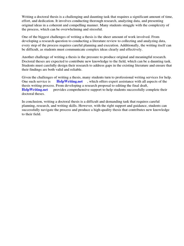 Thesis Doctoral Example | PDF | Thesis | Ligand