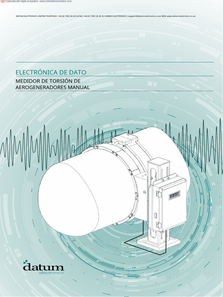 Wind Turbine Condition Monitoring System Handbook En Es Pdf