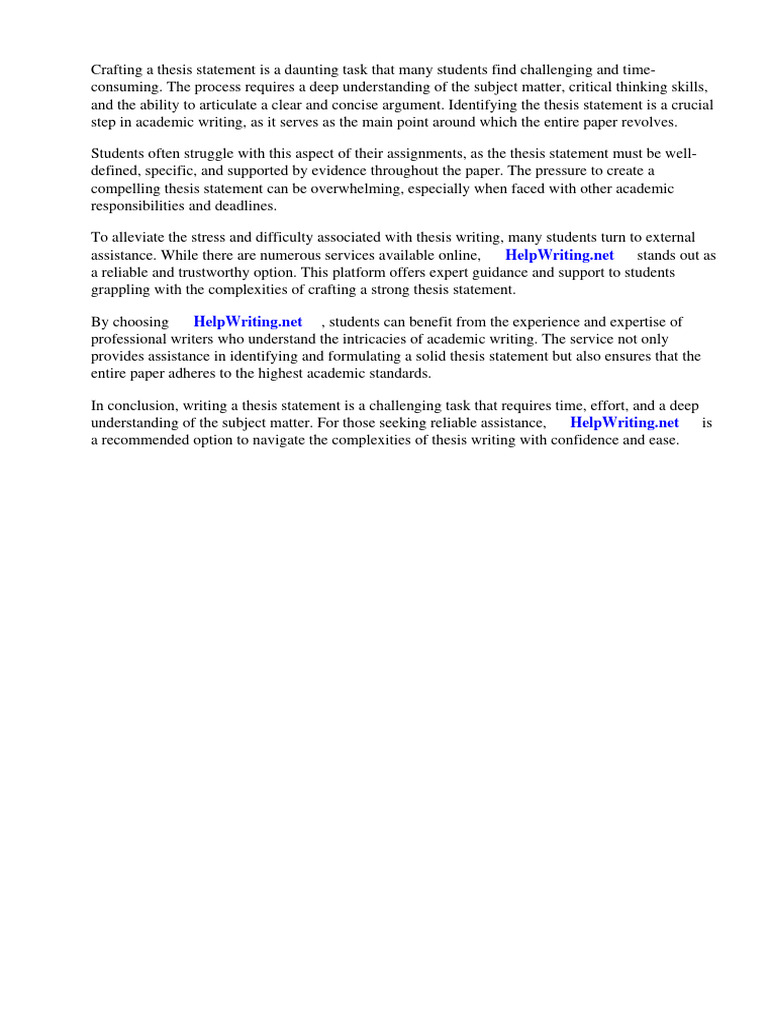 Identifying Thesis Statement Practice | PDF | Thesis | Worksheet