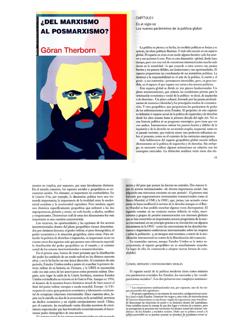 THERBORN - en El Siglo XXI | PDF