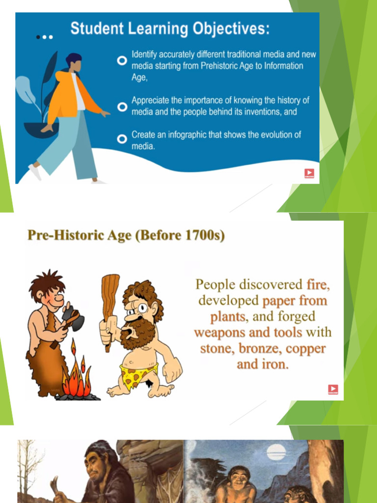 Lesson 3 - Evolution of Media | PDF
