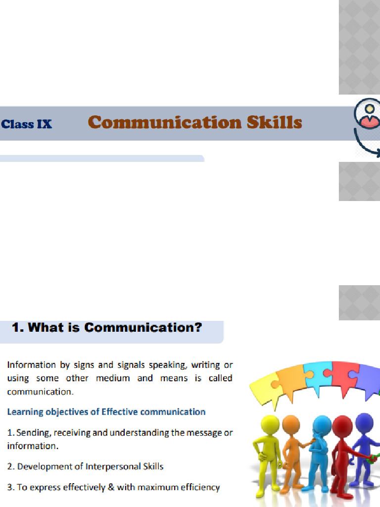 communication skills class IX.pptx_20240122_181105_0000 | PDF