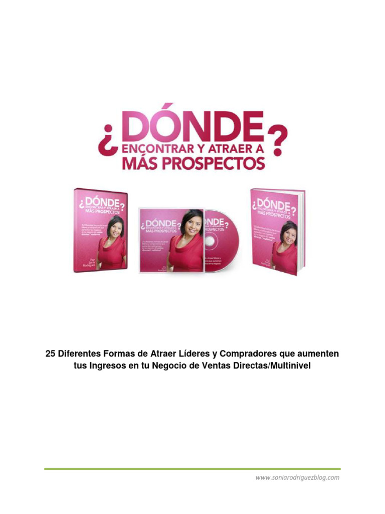 Donde Encontrar Mas Prospectos | PDF | Blog | Podcast