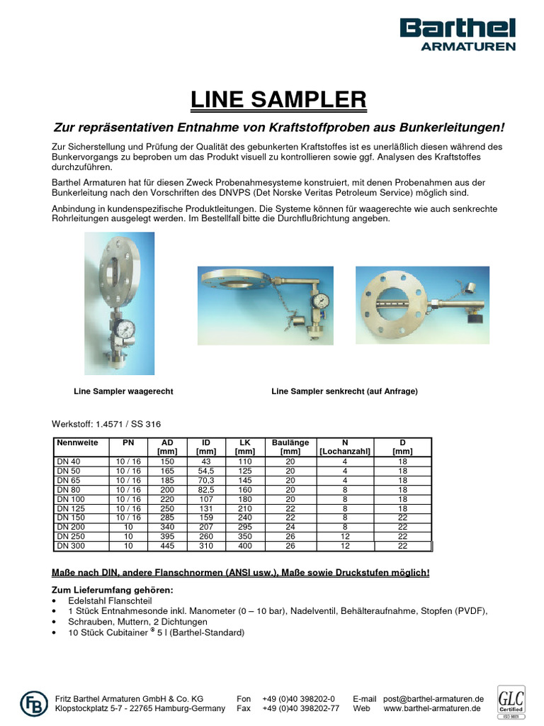 Line Sampler DE | PDF