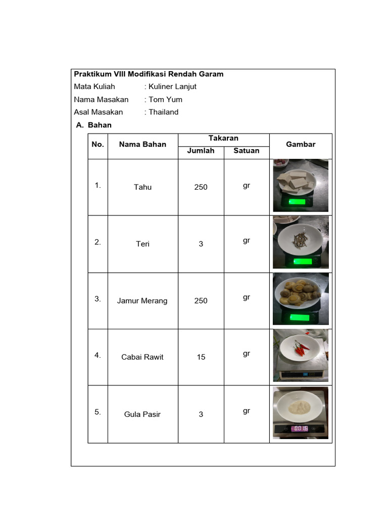 Modifikasi Rendah Garam | PDF