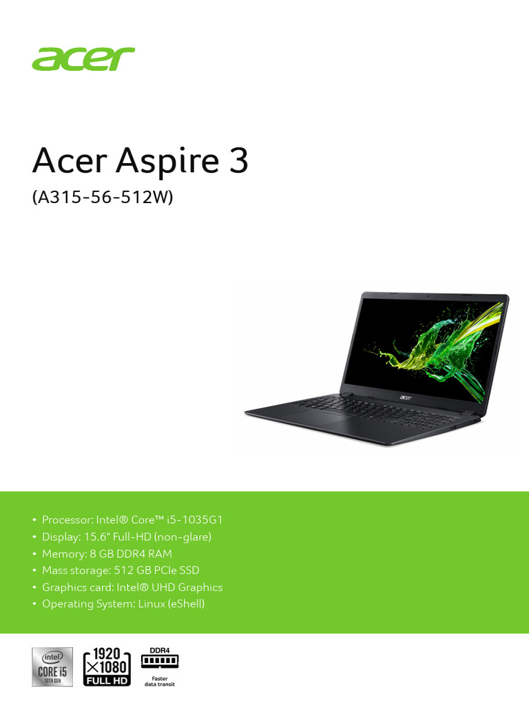 Acer Core I5 | PDF | Personal Computers | Consumer Electronics